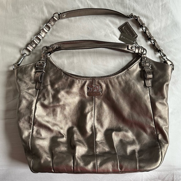 Coach | Bags | Coach Metallic Shoulder Bag | Poshmark